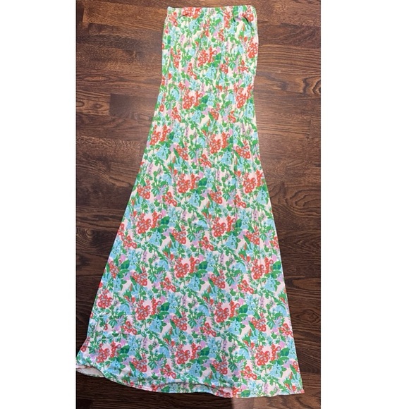 Lilly Pulitzer | Dresses | Lilly Pulitzer Floral Maxi Dress | Poshmark